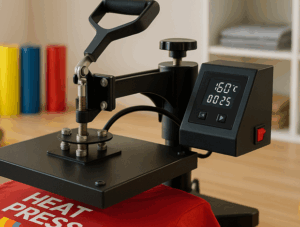 Heat Press Material Guide: Time, Temp, and Pressure